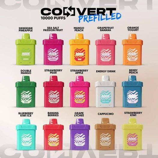 ASDF CONVERT 10000 PREFILLED POD | ASDF Singapore