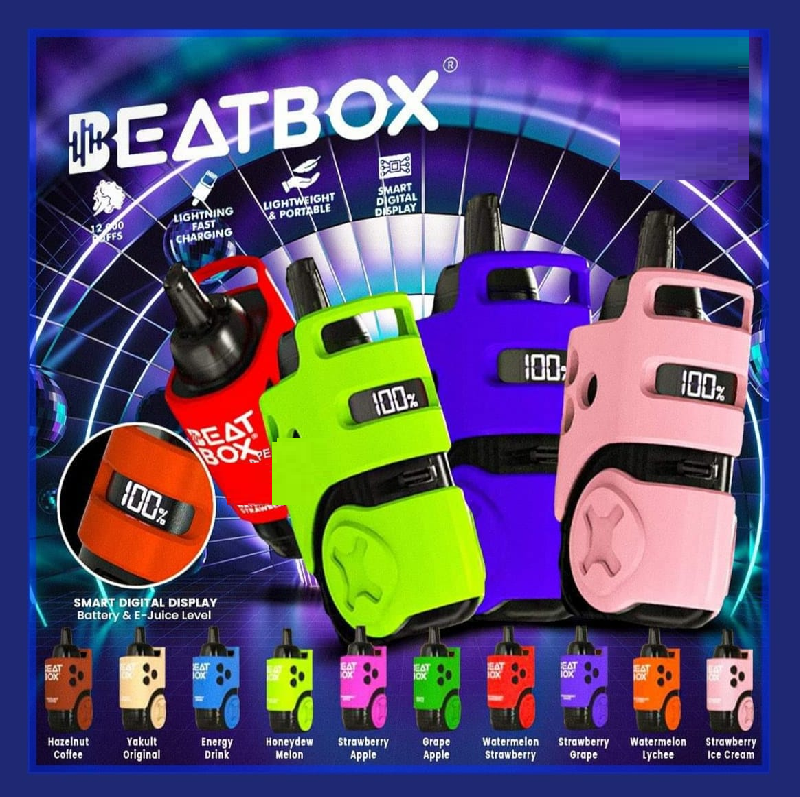 BEAT BOX 12000 PUFF DISPOSABLE | SingaporeVape | SGVape | VapeSG ...