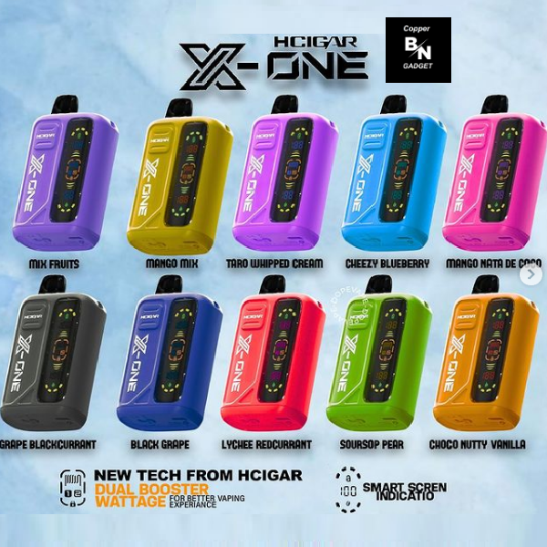 HCIGAR X-ONE 12000 PUFF DISPOSABLE | SingaporeVape | VapeSingapore