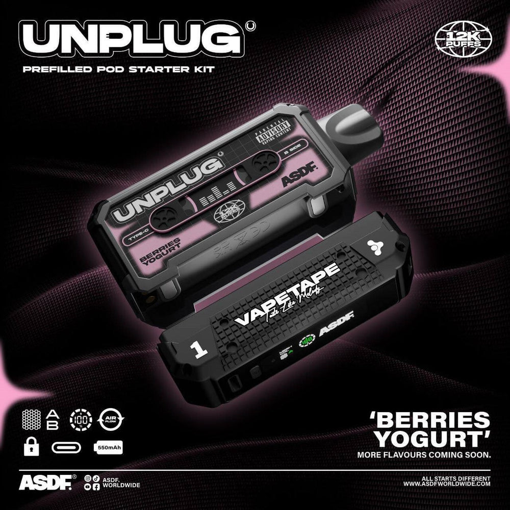 VAPETAPE UNPLUG 12000 PUFF DISPOSABLE | SingaporeVape | SGVape | VapetapeSG
