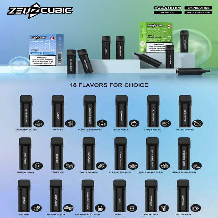ZEUZ CUBIC POD (PREFILLED POD) | ZeuzCubic | Zeuz device ...